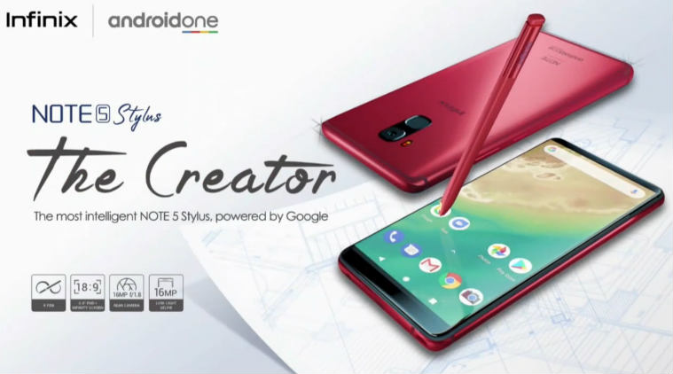 Infinix Note 5 Stylus with Galaxy Note 9-like S Pen Launched in India ...