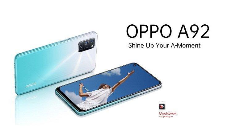 Oppo A92 with 48MP quad rear camera setup, Snapdragon 665 SoC unveiled | Digital Web Review
